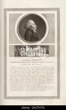 Portrait of French Minister Claude Roberjot, Ludwig Gottlieb Portman ...