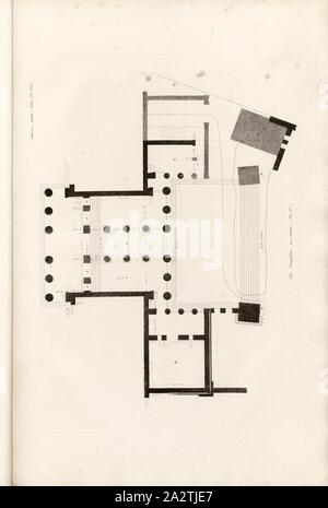 The plan of the Propylaea - Stuart James & Revett Nicholas - 1787 Stock ...