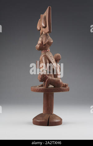 Sango staff (Ose Sango), Duga of Meko (Nigerian, 1880-1960), 20th ...