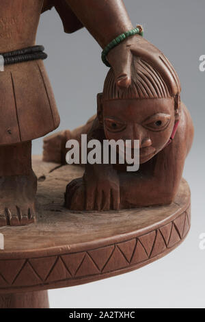 Sango staff (Ose Sango), Duga of Meko (Nigerian, 1880-1960), 20th ...