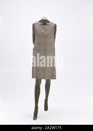 paper dress Paper-Caper Op Art Dress, Scott, Designer (American), 1966 ...