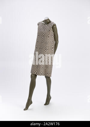 paper dress Paper-Caper Op Art Dress, Scott, Designer (American), 1966 ...