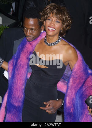 Bobby Brown, Whitney Houston, 2001, Photo By John Barrett/PHOTOlink / MediaPunch Stock Photo - Alamy