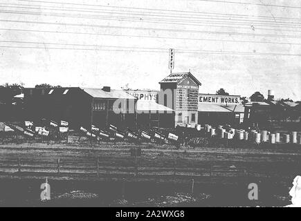 Negative - Shepparton, Victoria, circa 1905, Swingle trees displayed at ...