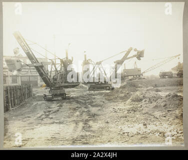 Photograph - Ruston & Hornsby, Crawler-Mounted Excavating Shovel ...
