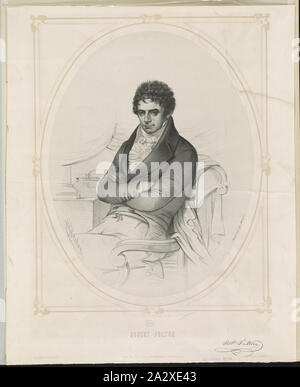 Portrait of Robert Fulton (1765-1815) US Engineer and Inventor who ...