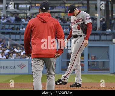Washington Nationals pitching coach Jim Hickey (48) in action during a ...