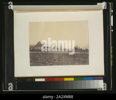 Roman Catholic mission near Fort Colville, 1860 Stock Photo - Alamy