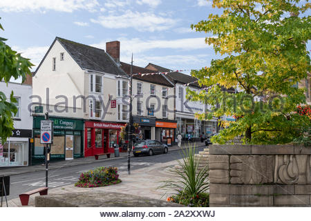 Shops High Street Chepstow Stock Photo: 16102990 - Alamy