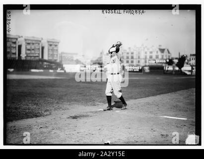 Russ Ford, New York AL (baseball), 1912. Shows baseball player Russell ...