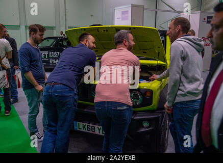 Suzuki Jimny London Motor Show May 2019, Excel London Stock Photo - Alamy