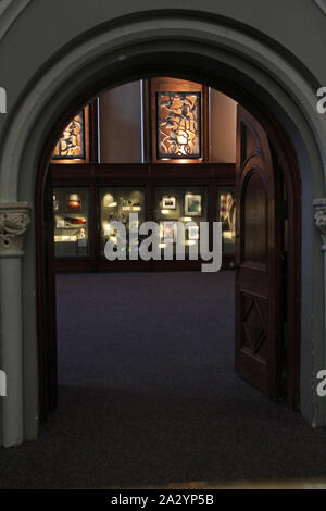 Gallery inside of Smithsonian American Art Museum aka SAAM.Washington D ...