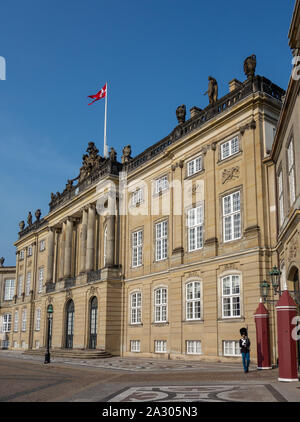 Amalienborg was built in the 17th century and is one of the most ...