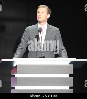Eric Trump RNC July 2016 Stock Photo - Alamy