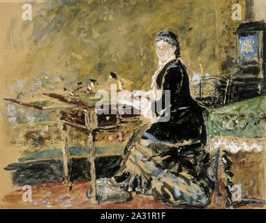 Ernst Josephson - Mrs Caroline Schloss Stock Photo - Alamy