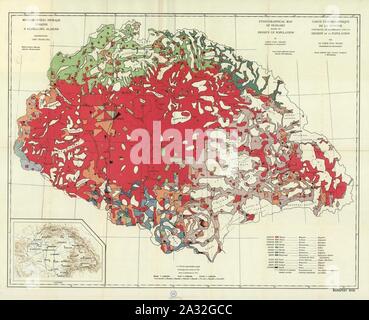 Ethnographical map of Hungary based on the density of population , Population density, Hungary ...