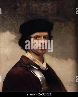 Carel Fabritius - Self-Portrait Stock Photo - Alamy