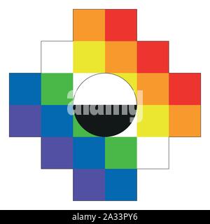 Chakana, Andean square cross, the most important symbol of Andean ...