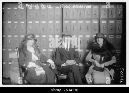 FANNY BRICE AND NICK ARNSTEIN Stock Photo - Alamy