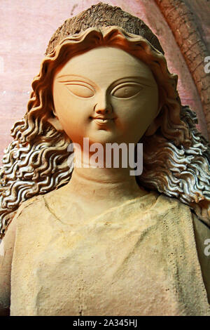 Durga Idol Making Stock Photo - Alamy