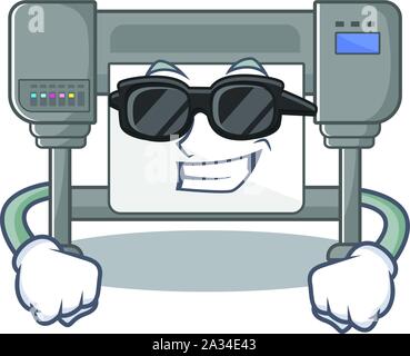 Plotter icon, cartoon style Stock Vector Image & Art - Alamy