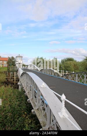 Bridge at Cawood Stock Photo - Alamy