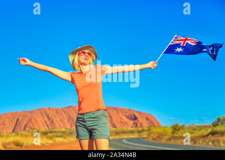 Australian aboriginal woman outback Australia Stock Photo: 9759753 - Alamy