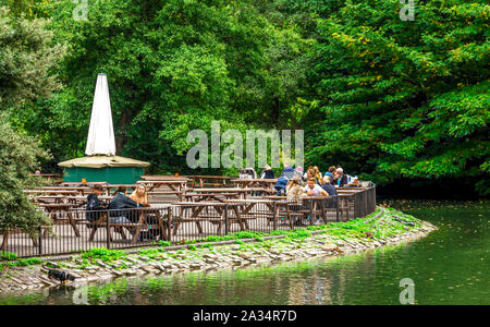The Pear Tree cafe in Battersea Park, London, UK Stock Photo - Alamy