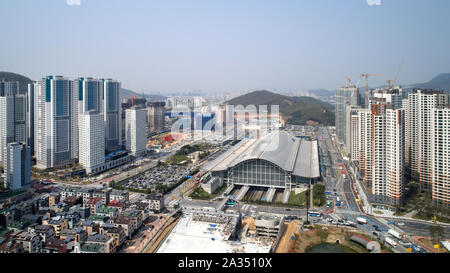 Kwangmyong Station is the KTX train station in Korea Stock Photo - Alamy