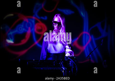 Copenhagen, Denmark. 04th Oct, 2019. The Canadian band Desire performs ...