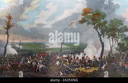 The Battle of Hanau by Horace Vernet. Battle of Hanau (30-31 October ...