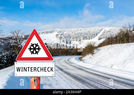 Wintercheck in the mountains Stock Photo - Alamy