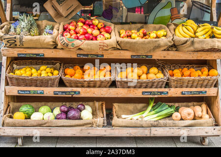 Ethical Organic produce on sale at Better Food shop at Wapping Road ...