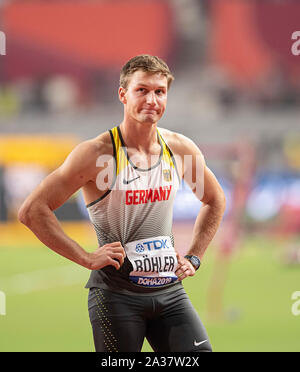 Thomas ROEHLER (Röhler) (Germany) disappointed. Qualification javelin ...