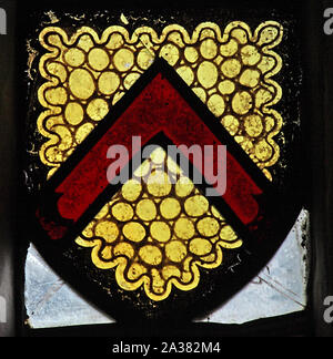 Medieval Stained Glass, Circa 15th Century, St Mary's Church ...