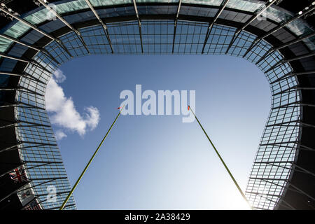 A general view of inside the stadium during the FA Cup match between ...