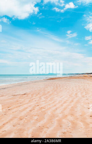 Background with beige sand and sandy waves texture Stock Photo - Alamy