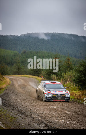 VW Polo R5 Rally car at Race Retro 2023 Exhibition and Rally Stages at ...