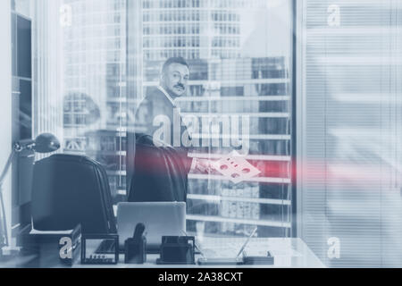 successful business team discussing the plan of work Stock Photo - Alamy