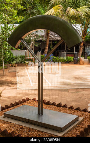 Auroville, Tamilnadu/India- September 4 2019: Svaram Musical ...