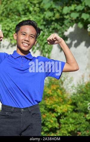 A Filipino Youth And Muscles Stock Photo - Alamy