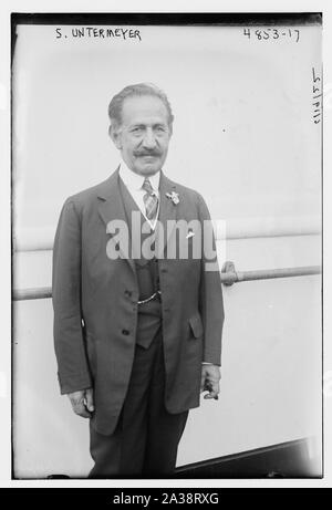 Samuel Untermyer was a prominent lawyer, civic leader, and ...