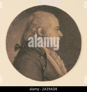 A head-and-shoulders portrait of Samuel Sitgreaves, shown in right ...