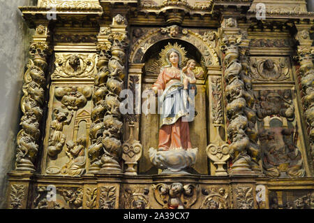 Santa Maria Church, Cadaques, interior view Stock Photo - Alamy