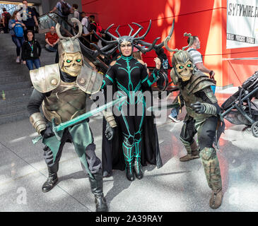 New York Comic Con 2019 Held at Javits Center Featuring: Abigaiil ...