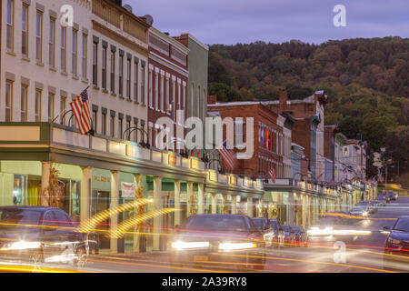 City of Little Falls, Herkimer County, New York State, USA: Main Street ...