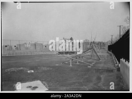 School playground (PS 214 Stock Photo - Alamy
