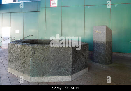 Sculpture Poets Rise exterior of Joseph P. Addabbo Federal Building ...
