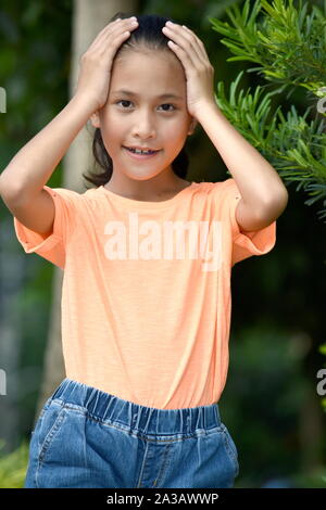 Forgetful Young Person Stock Photo - Alamy