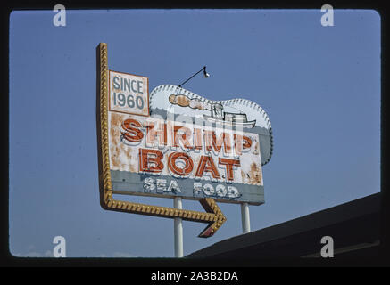 Shrimp Boat Restaurant sign, Rosemead Boulevard, Temple City ...
